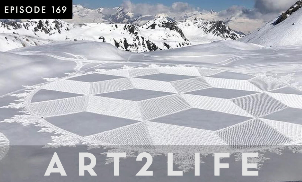 Art, a Compass, and a Snowfield – Simon Beck – Ep 169 | Art2Life ...